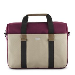 Hama Laptoptasche "Notebooktasche für 40-41 cm (15,6 -16,2 Zoll), Trolleyband", B/H/T: 42cm x 32cm x 5cmbordeaux, Taschen