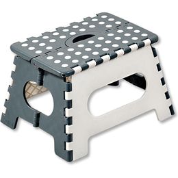 Kesper Klapptritt, B/H/L: 27cm x 22cm x 35cm, grau, Leitern, klappbar