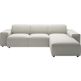 Ecksofa Home Affaire, B:264cm H:71cm T:191cm, grau, 100% Polyester, Wohnzimmer, Sofas, "Glimminge L-Form auch in Breitcord, Feincord + Easy