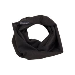 Schal Urban Classics "Urban Classics Unisex Light Tube Scarf", Damen, Gr. onesize, schwarz, Polyester, unifarben, Modet&uuml;cher Schal