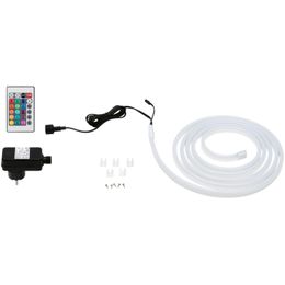 Paulmann LED-Streifen "SimpLED Outdoor Basisset IP44 RGB beschichtet", Dioden 216 Stk. Flammen 1 Stk., Gesamtl&auml;nge 3m, wei&szlig;, K&uuml;che, Lichterketten