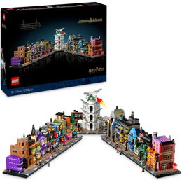 LEGO Kinder Konstruktionsspielsteine "Die Zauberläden der Winkelgasse (76444), LEGO Harry Potter ", bunt, Kunststoff, Spielbausteine, Made in Europe
