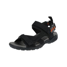 Geox Damen Sandale "Geox Wanderschuhe Lederimitat/Textil", Gr. 45schwarz, Lederimitat, Textil, Schuhe