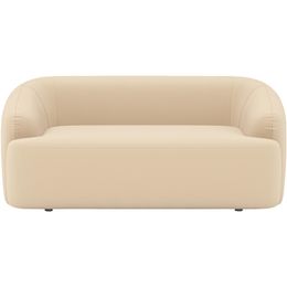 2-Sitzer Home Affaire, B:177cm H:81cm T:113cm, beige, 95% Polyester, 5% Polyamid, Sofas, "Nergal, Einzelsofa, organisches Design, Brite 177cm",