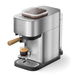 Espressomaschine "Plus in Edelstahl BAR500/00 mit Mahlwerk für ganze Bohnen", 1edelstahl, PHILIPS BARISTINA, Kaffeemaschinen, Iced Coffee Funktion,