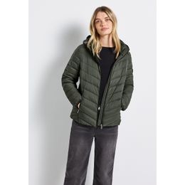 Street One Damen Steppjackecypress gr&uuml;n, Gr. 46, unifarben, Stoff, Obermaterial: 100% Nylon; Futter: 100% Polyester; F&uuml;llung: 100% Polyester, Jacken,