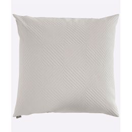 Kissenh&uuml;lle, B:80cm L:80cmhellgrau, PEREIRA DA CHUNA, Baumwolle, 100% Baumwolle, Kissenbez&uuml;ge