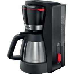 Bosch Filterkaffeemaschine "MyMoment TKA6M273", 1,1 l, 12, schwarz, Kaffeemaschinen, für 8-12 Tassen, Aroma intense,