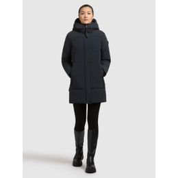 Khujo Damen Steppjacke "TILLA"port blau, Gr. S, unifarben, 73% Nylon, 27% Baumwolle, Jacken