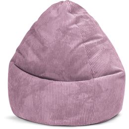 Sitzsack MAGMA HEIMTEX, B:130cm, lila, Bezug: 100% Polyester, Kinderzimmer, Sitzsäcke, "BeanBag SHARA XXL"