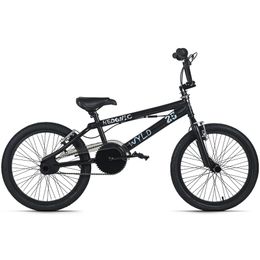 BMX-Rad WYLD "Hedonic Schwarz 360 Rotor Kinder BMX ab 7 Jahre" Gr. 28, schwarz, schwarz, Fahrr&auml;der, Jungen, 28cm, 20 Zoll (50,80cm) hinten: 20 Zoll (50,80cm)