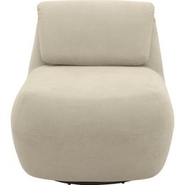 Relaxsessel Home Affaire, B:68cm H:67cm T:88cm, beige, 92% Polyester, 8% Nylon, Wohnzimmer, Sessel, "Emberson Sessel, R&uuml;ckenlehne hochklappbar,