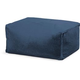 Sitzsack MAGMA HEIMTEX, B:55cm H:35cm, blau, Bezug: 100% Polyester, Kinderzimmer, Sitzsäcke, "Roll SOFTY"