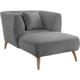Loveseat Home Affaire, B:108cm H:84cm T:155cm, grau, 100% Polyester, Sessel, "Colori"