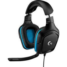Logitech G Gaming-Headset "G432 - LEATHERETTE - EMEA", schwarz, Kopfhörer