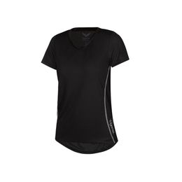 TRIGEMA Damen T-Shirt "TRIGEMA Sportshirt COOLMAX", schwarz, Gr. S, 100% Polyester (recycelt), Shirts