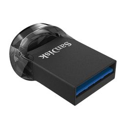 Sandisk USB-Stick "Cruzer Ultra Fit 512GB, USB 3.1", 512GB GB, schwarz, USB-Sticks