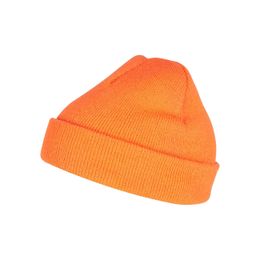 Flexfit Damen Beanie "Flexfit Unisex Heavyweight Beanie"blazeorange, Kunstfaser, M&uuml;tzen