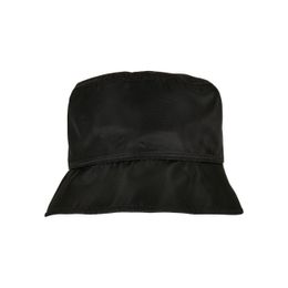 Flexfit Damen Flex Cap "Flexfit Accessoires Nylon Sherpa Bucket Hat"schwarz, sanftes wei&szlig;, unifarben, 100% Polyamid, Caps