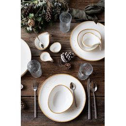 M&auml;ser M&Auml;SER Geschirr-Set "PINTAR, Gourmet Set, Porzellan", 8 Stk., wei&szlig;, Geschirr-Sets