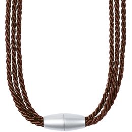 Raffhalter GERSTER, B:1,5cm H:65cm L:5cm &Oslash;:68cm, braun, Mischgewebe, Raffhalter, "Jana", Mit Magnetverschlu&szlig;