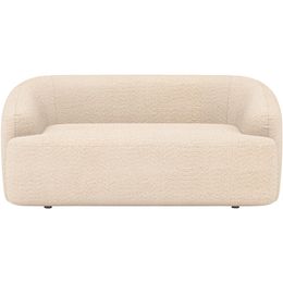 2-Sitzer Home Affaire, B:177cm H:81cm T:113cm, beige, 100% Polyester, Sofas, "Nergal, Einzelsofa, organisches Design, Brite 177cm", Modernes Design,