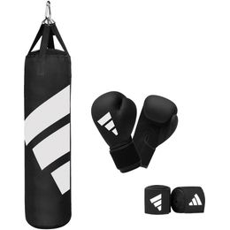 Boxsack "adidas Performance", B/H/L: 30cm x 90cm, schwarz, adidas Performance, Boxs&auml;cke