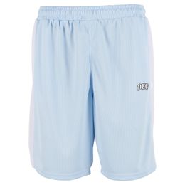 DEF Herren Stoffhose "DEF Herren DEF STRIPES Short"blau, Gr. S, 100% Polyester, Hosen