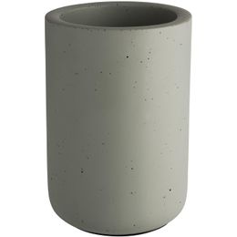 APS Wein- und Sektk&uuml;hler "Element, Ma&szlig;e ca. &Oslash; 12 cm, H&ouml;he 19 cm, Innendurchmesser ca. 9,5 cm", H:19cm &Oslash;:12cm, grau, Eisk&uuml;bel, aus Naturstein, f&uuml;r