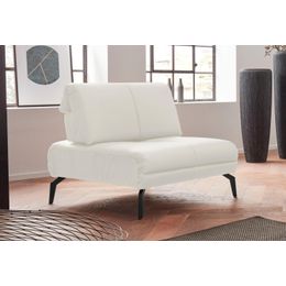 Sessel Home Affaire, B:80cm H:83cm T:107cm, beige, Struktur weich (100% Polyester);Struktur grob (100% Polyester);100% NaturLEDER, Wohnzimmer,