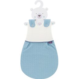 Tr&auml;umeland TR&Auml;UMELAND Baby Babyschlafsack "LIEMBICH, Design Punkte (1 tlg.)", blau, Bezug: 100% Baumwolle. F&uuml;llung: 70% Polyester, 30% Lyocell (TENCEL ),