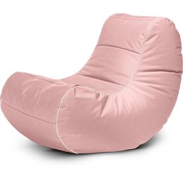 Sitzsack MAGMA HEIMTEX, B:110cm H:60cm, rosa, Bezug: 100% Polyester, Kinderzimmer, Sitzsäcke, "Salsa SCUBA"