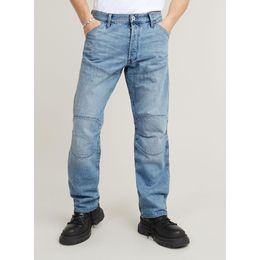 G-Star Raw Regular-fit-Jeans G-STAR "G-STAR Elwood Regular Jeans", Damen, Gr. 27, L&auml;nge 30, faded brilliant blau, Obermaterial: 30% Baumwolle, 20% Baumwolle, Jeans