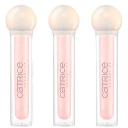 Catrice Damen Lipgloss "PEARLFECTION Shimmer Lipgloss"pearlfect kiss, Lippen-Kosmetika, Perlglanz für strahlende Lippen mit Glitzerpartikeln