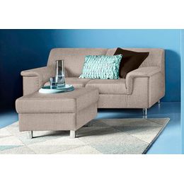 Inosign 1,5-Sitzer HOME AFFAIRE, B:145cm H:72cm T:80cm, beige, Sofas, "Jamie, Sofa mit kompakten Stellmaßen für kleine Räume, Breite 145cm"