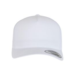 Flexfit Damen Snapback Cap "Flexfit YP CLASSICS 5 Panel Snapckback"wei&szlig;, unifarben, 97% Polyester, 3% Elasthan, Caps