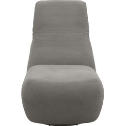 Relaxsessel Home Affaire, B:68cm H:67cm T:88cm, silber, 92% Polyester, 8% Nylon, Wohnzimmer, Sessel, "Emberson Sessel, Rückenlehne hochklappbar,