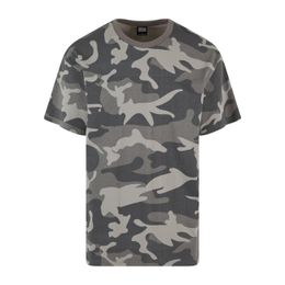 Urban Classics Damen T-Shirt "Urban Classics Herren Oversized Simple Camo Tee"schwarzcamo, Gr. S, gemustert, 100% Baumwolle, Shirts