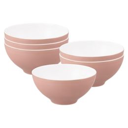 Seltmann Weiden Schale "Sch&uuml;sseln Life Fashion &oslash; 15,5 cm 6er Set", B/H/L: 15,5cmposh rose, Sch&uuml;sseln