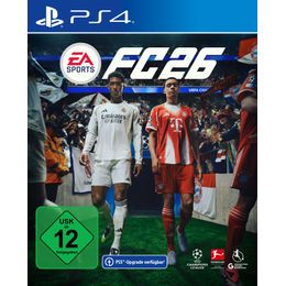 EA Games ELECTRONIC ARTS Spielesoftware "EA Sports FC 26", PlayStation 4, transparent, Spielesoftware