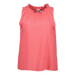 Blue Seven Damen Klassische Bluse "Blue Seven Damen Bluse", rot, Basic, Gr. 40, 55% Leinen, 45% Viskose, Blusen