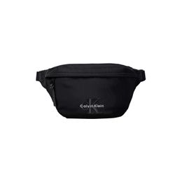 Calvin Klein Damen G&uuml;rteltasche "BOLD WAISTBAG", schwarz, Nylon, unifarben, Taschen, Crossbody Bag, Unisex Schultertasche, mit CK-Logo