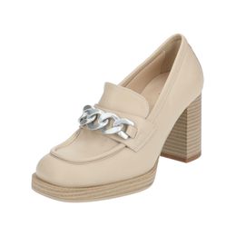 NERO GIARDINI Damen High-Heel-Pumps "Nero Giardini Pumps Nappaleder", Gr. 40beige, Nappaleder, Schuhe