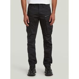 G-Star Raw Cargohose G-STAR "Rovic Zip 3D Regular Tapered Hose", Damen, Gr. 29, Länge 34, dk schwarz, Obermaterial: 65% Polyester, 35% Baumwolle, Hosen Cargohose
