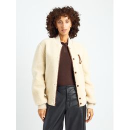 Maze Damen Lederjacke "42021202", beige, Gr. L, Obermaterial: 100% Lammfell, Jacken