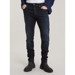 G-Star Raw Regular-fit-Jeans G-STAR "3301 Slim Jeans", Herren, Gr. 26, L&auml;nge 32, dk aged, Obermaterial: 35% Lyocell, 35% Baumwolle, 28% Polyester, 2% Elasthan, Jeans