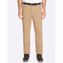 Marco Donati Herren 5-Pocket-Jeans, beige, Gr. 62, unifarben, 96% Baumwolle, 4% Elasthan, Jeans