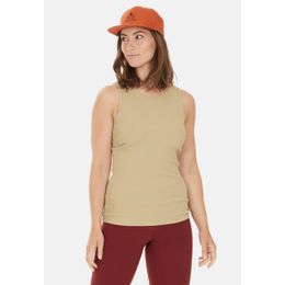 WHISTLER Damen T-Shirt "Ariana", beige, Gr. 42, unifarben, 95% Baumwolle, 5% Elasthan, Shirts, mit atmungsaktiver Funktion