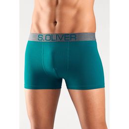 s.Oliver Herren Boxer "Boxershorts f&uuml;r Herren", Gr. S, bunt, Jersey, Obermaterial: 92% Baumwolle, 8% Elasthan (LYCRA), unifarben, Unterhosen, mit