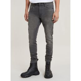 G-Star Raw Regular-fit-Jeans G-STAR "Revend Skinny Jeans", Damen, Gr. 26, L&auml;nge 32, lt aged destroy, Obermaterial: 70% Baumwolle, 28% Polyester, 2% Elasthan, Jeans